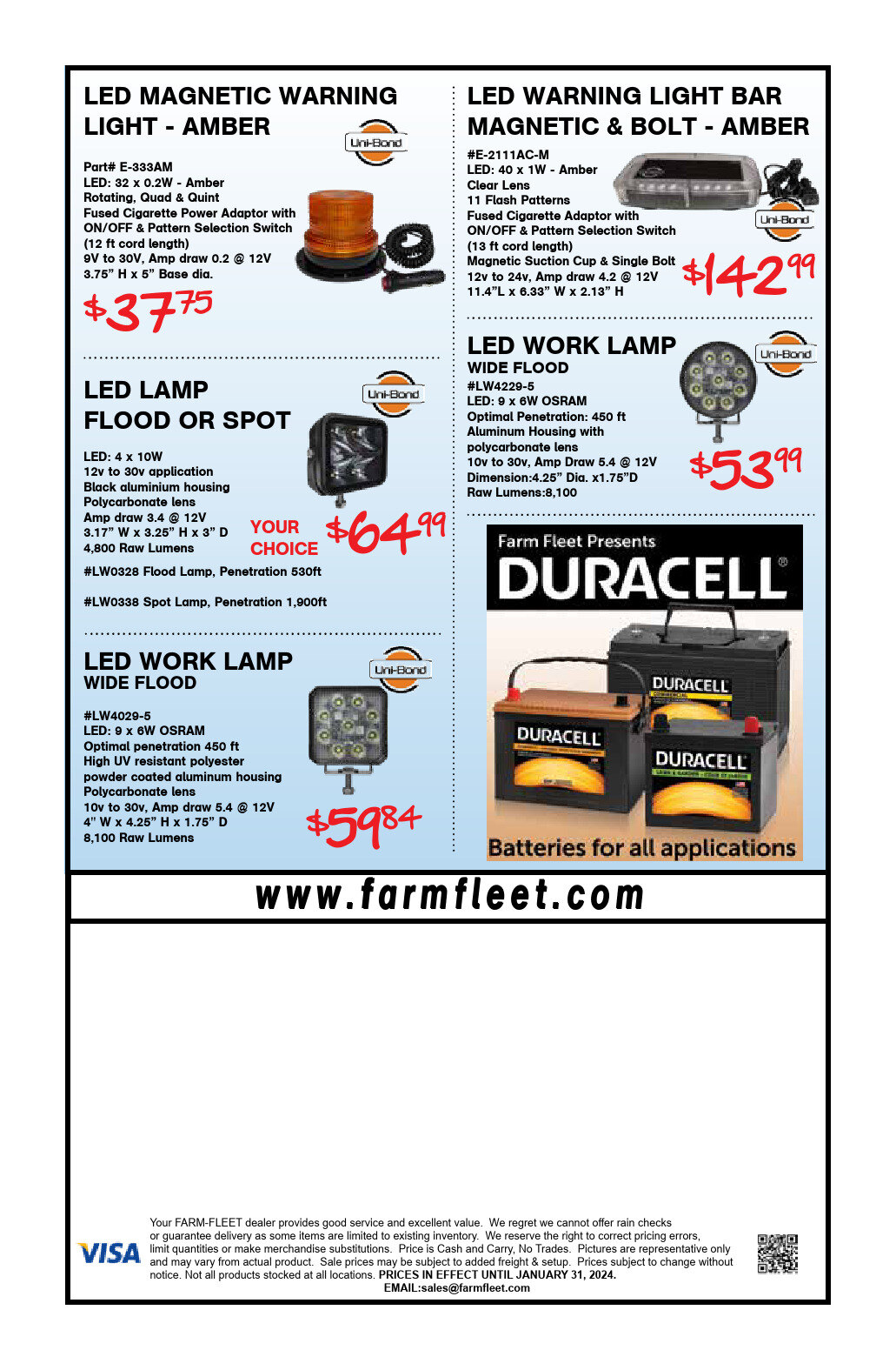 Flyer - Farm Fleet Inc