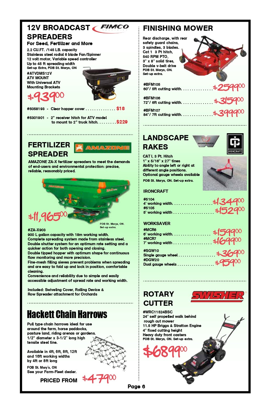 Flyer - Farm Fleet Inc