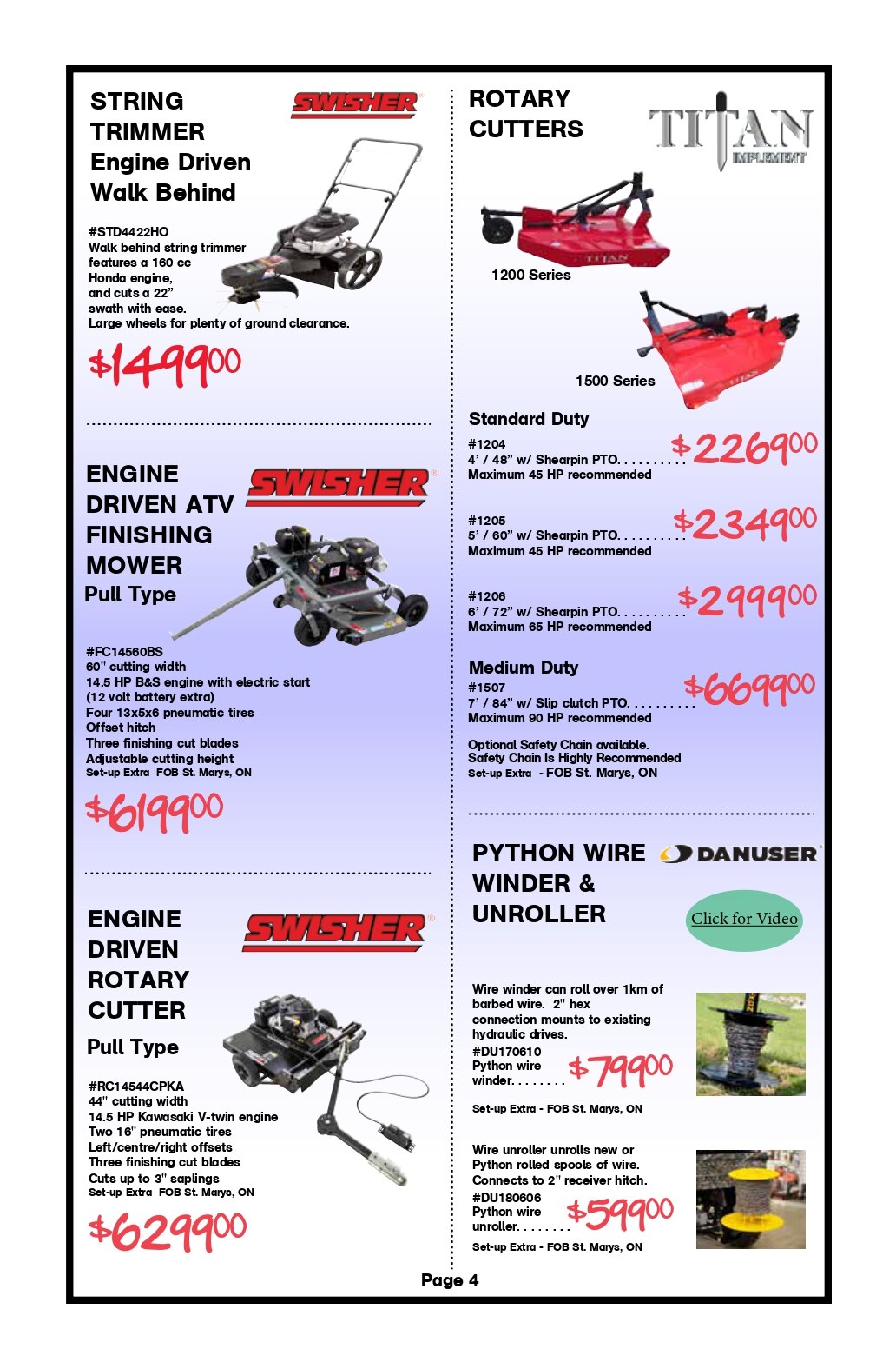 Flyer - Farm Fleet Inc