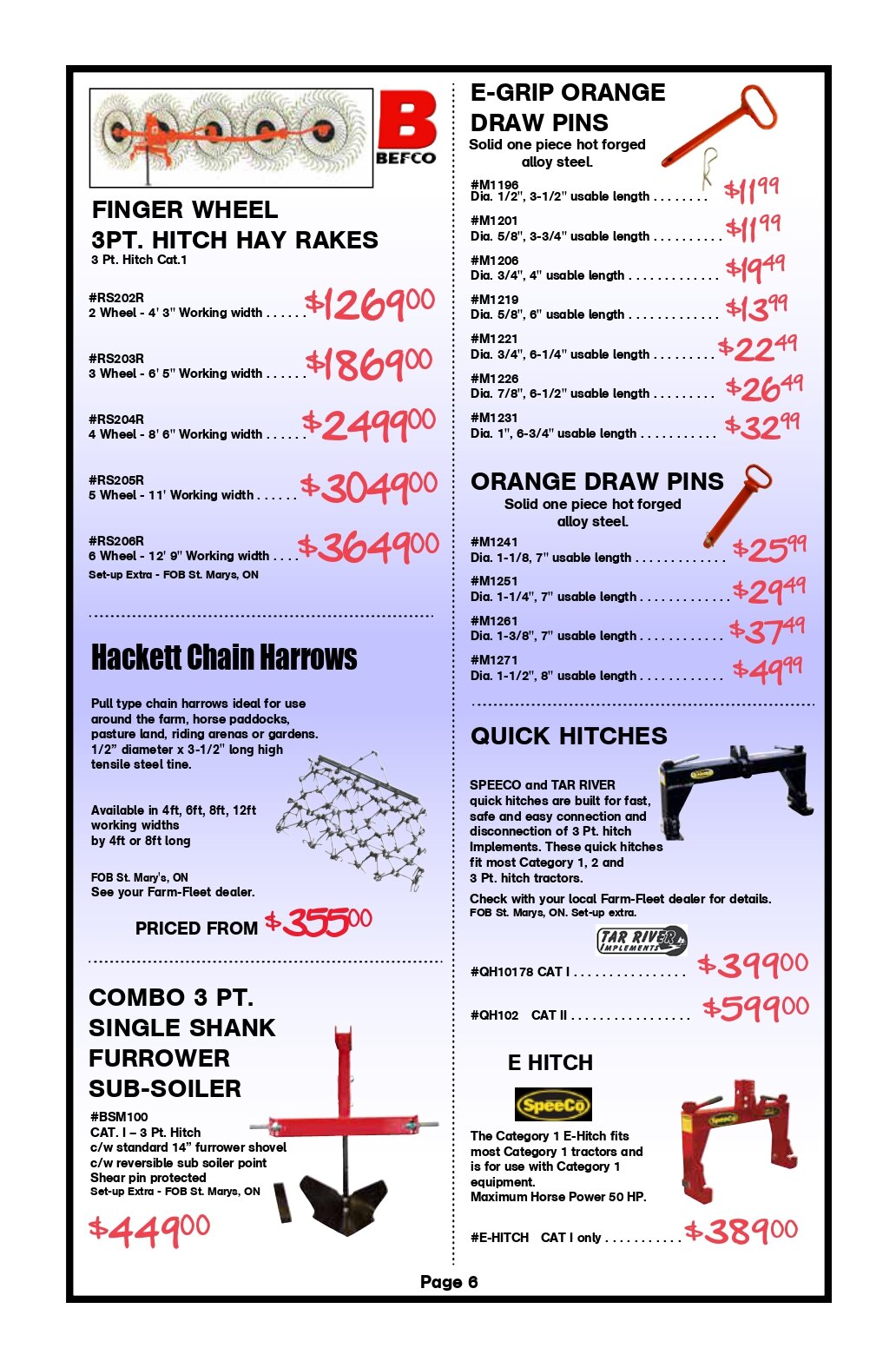 Flyer - Farm Fleet Inc