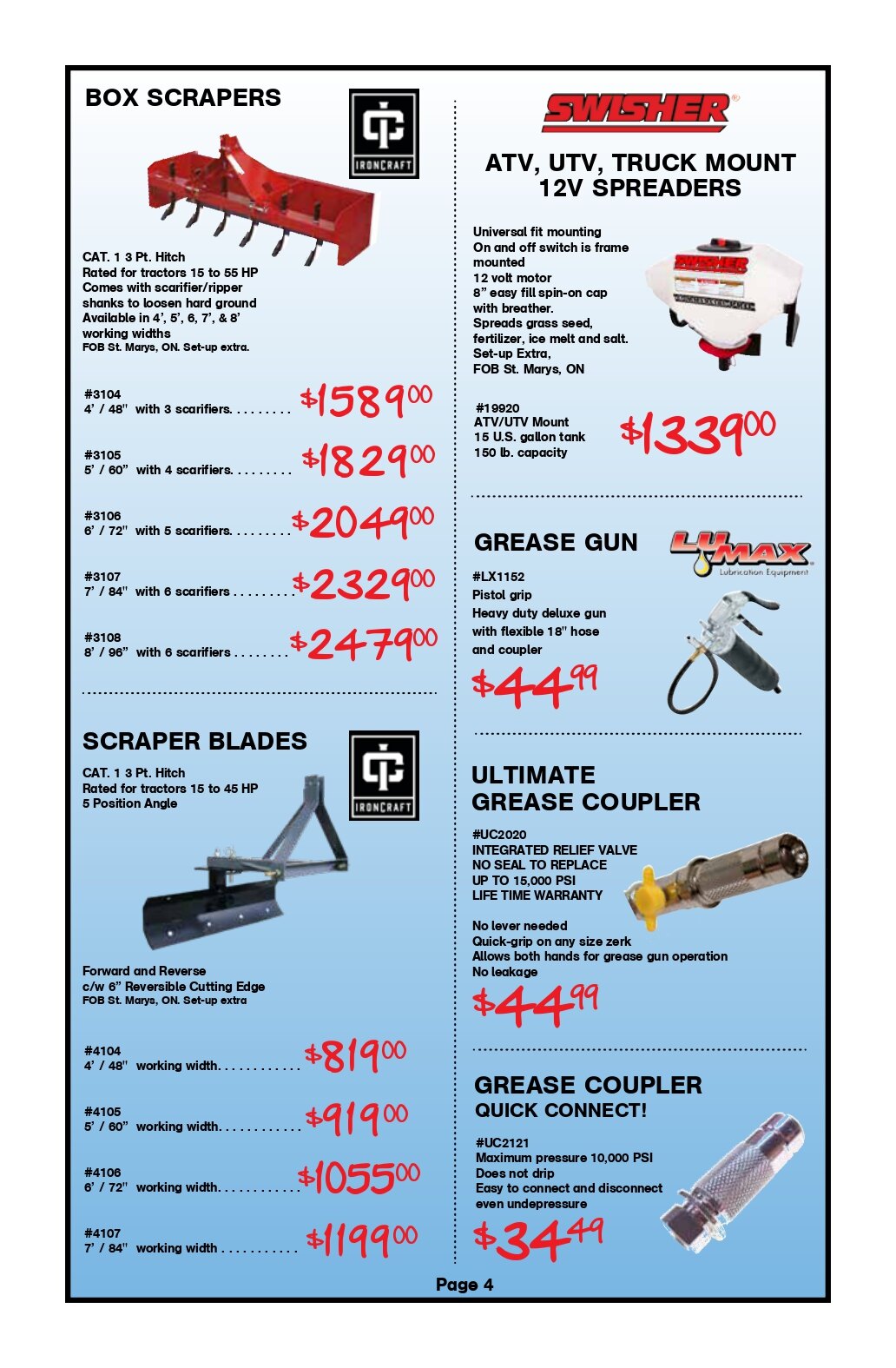 Flyer - Farm Fleet Inc